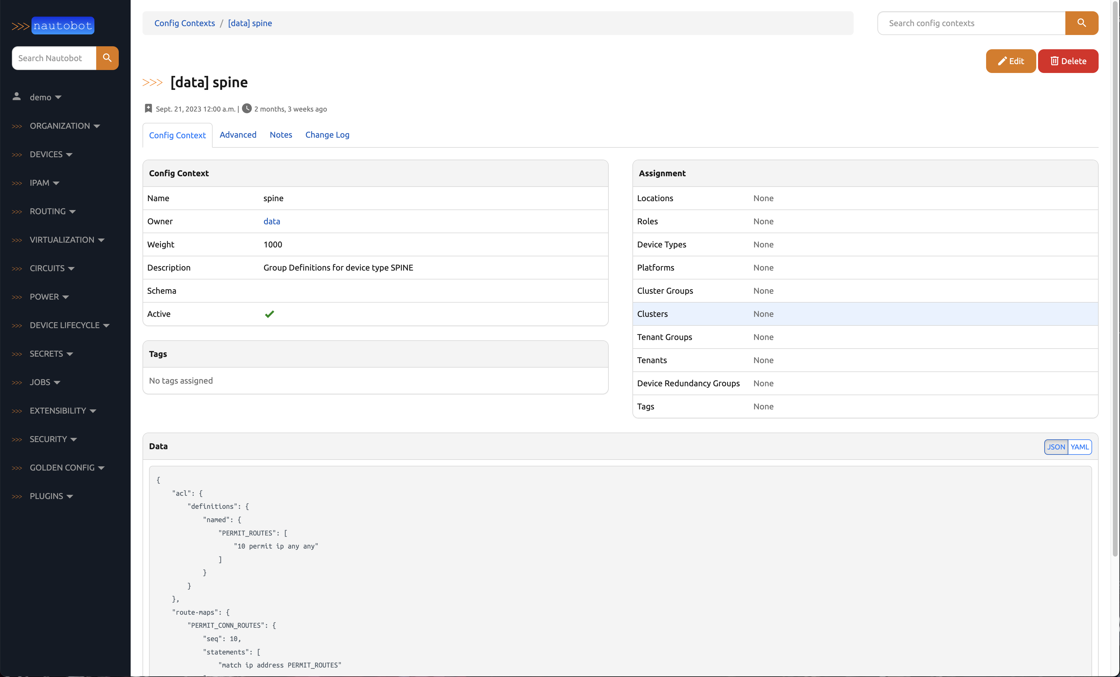 Nautobot Documentation
